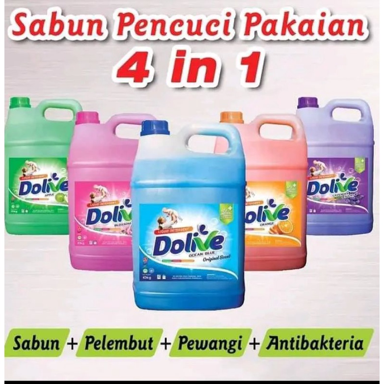 🌺SABUN DOLIVE🌺 🔥10kg PENCUCI PAKAIAN 4 IN 1🔥TERLAJAK WANGI | Shopee Malaysia