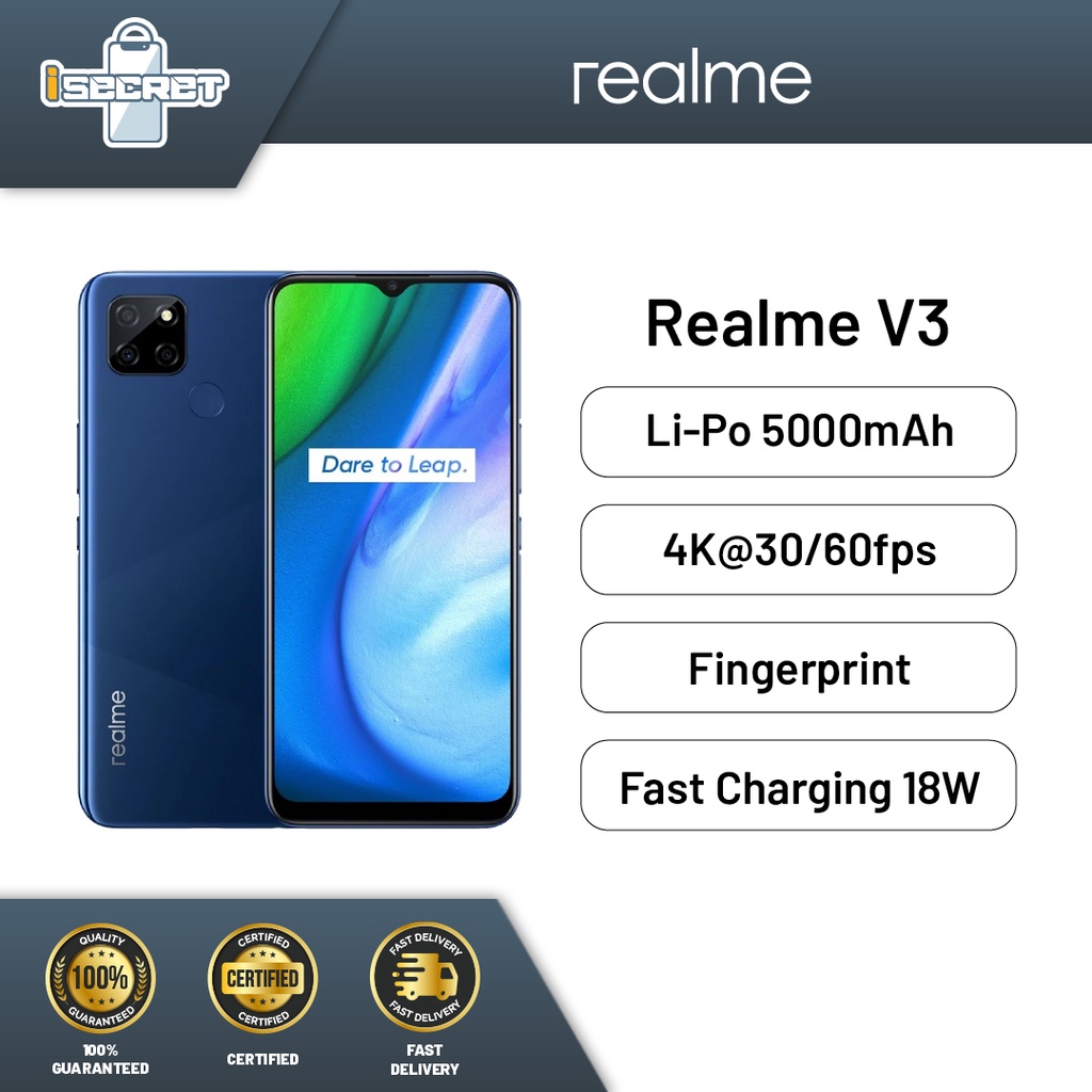 Realme V3 - 8GB RAM + 128GB ROM 6.5 Inch 13MP condition Original ...