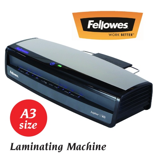 A3 Jupiter 2 Laminating Machine | Fellowes LAMINATOR Jupiter 2 6-Roller Technology /Heavy Duty ...