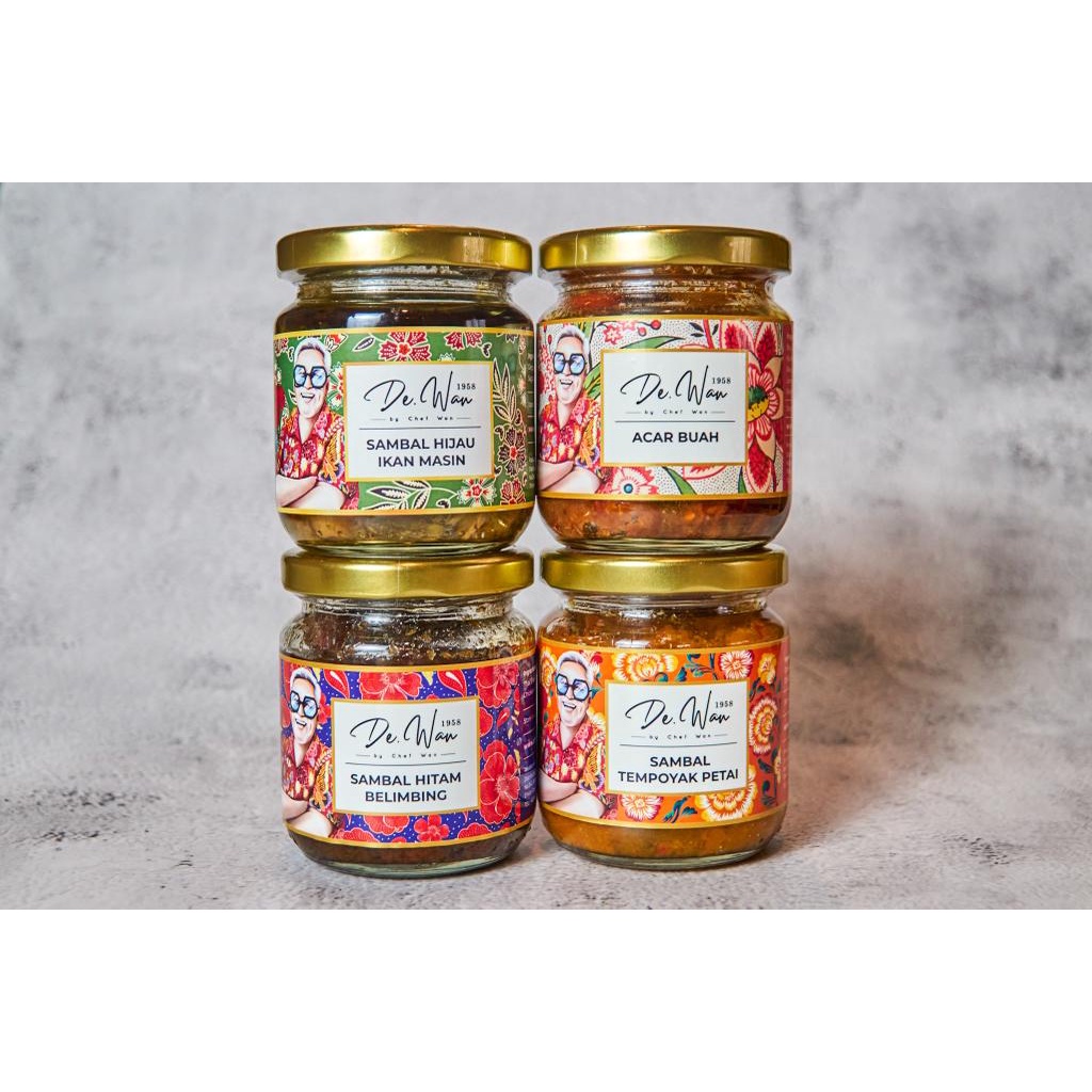 De.Wan 1958 by Chef Wan Ready-To-Eat Signature Sambal Hijau Ikan Masin ...