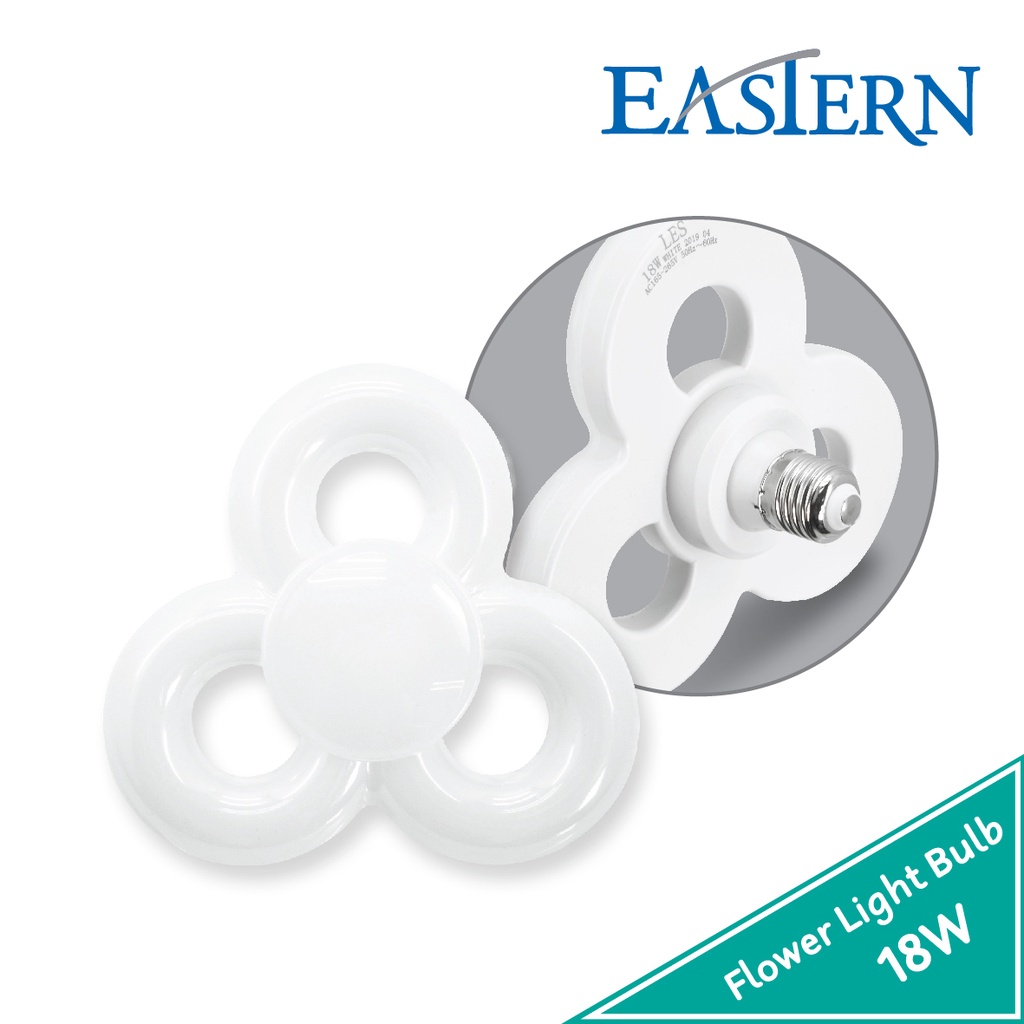EASTERN 18W Energy Saving Low-High Ceiling Super Bright LED Flower Soft ...