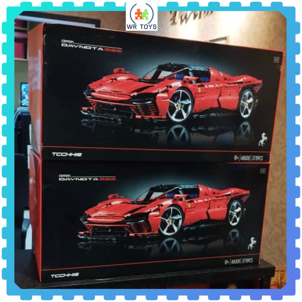 Ferrari Daytona SP3 81998 Building Blocks | Shopee Malaysia