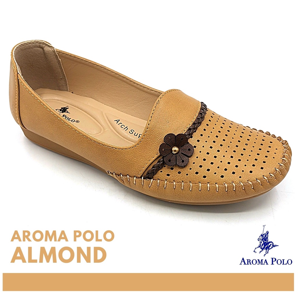 AROMA POLO Ladies Soft & Comfort Shoes Kasut Kerja Kasut Jalan Kasut ...