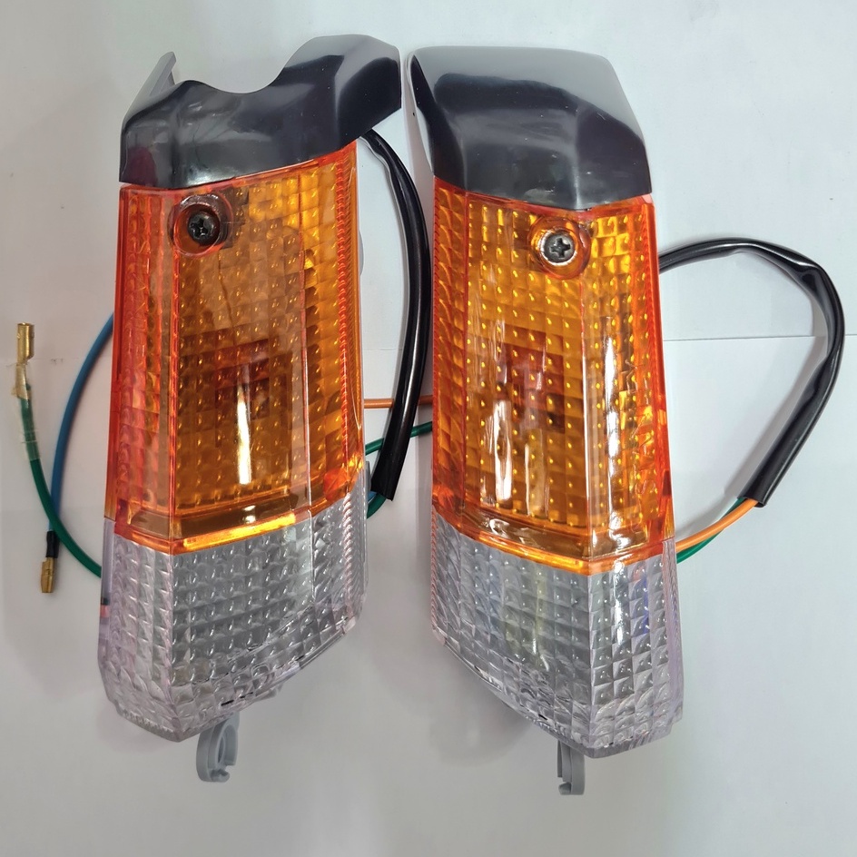 HONDA EX5 DREAM SIGNAL FRONT SIGNAL DEPAN WINKER LAMP SET LAMPU SIGNAL DEPAN | Shopee Malaysia