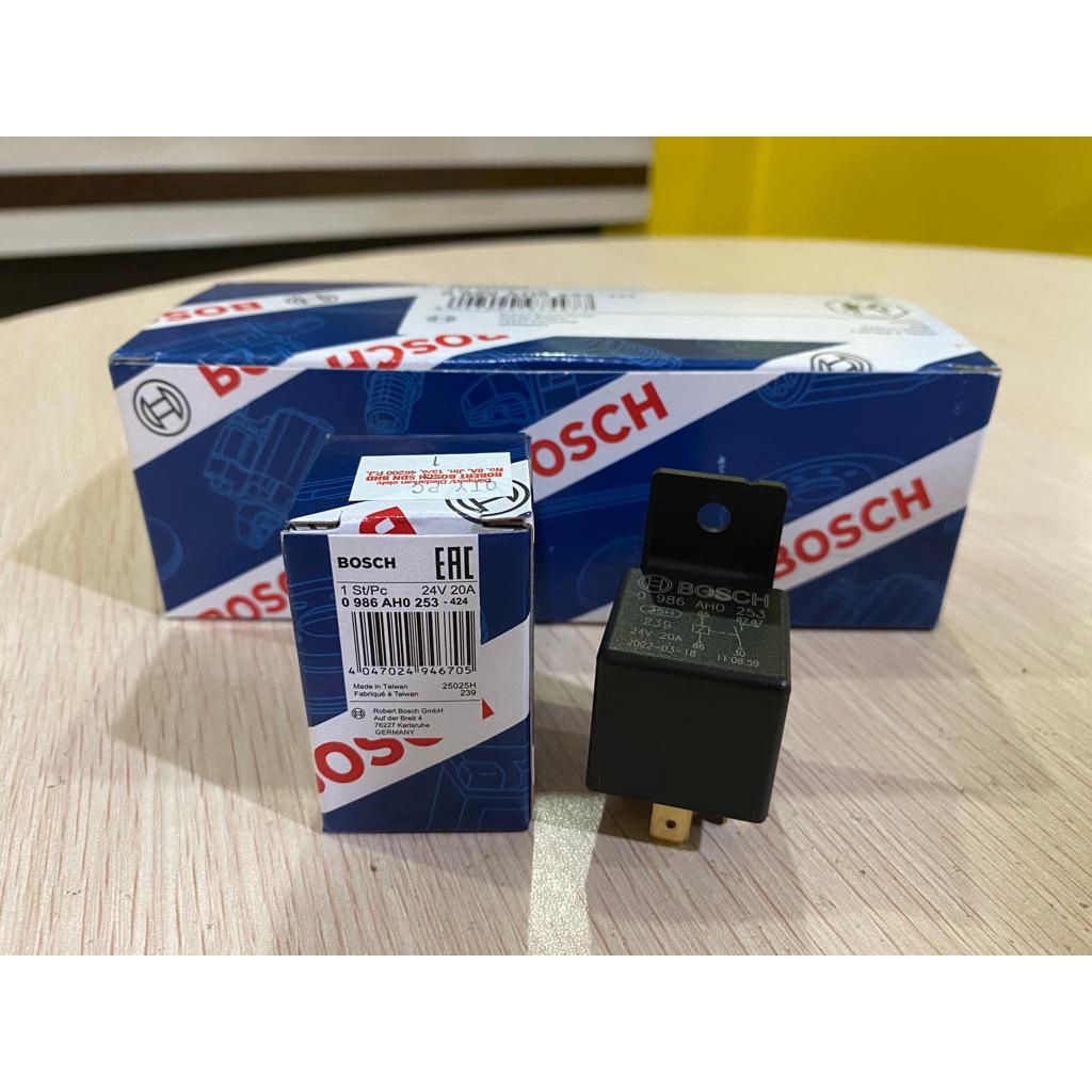 100% Bosch Original Universal Lorry & Truck 5 Pin Mini Relay 24v 20A ...