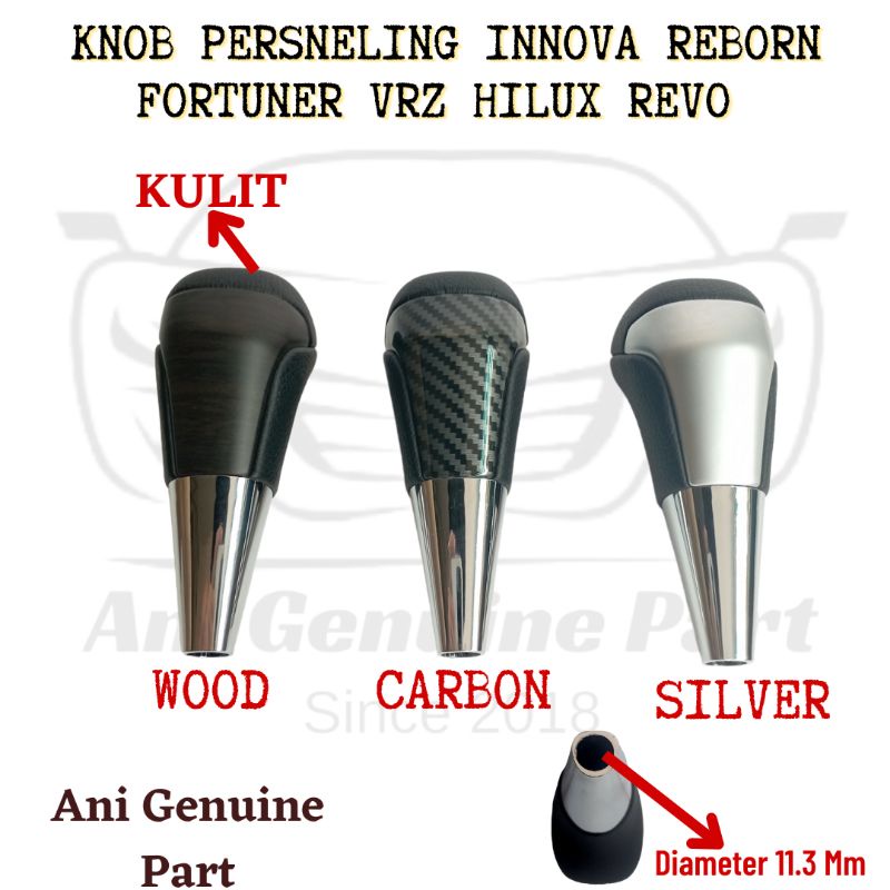 Shift Knob Gear for Innova Reborn Fortuner VRZ Hilux Revo | Shopee Malaysia