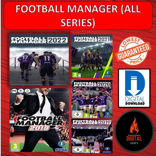 Football Manager [ ALL Series ] | Shopee Malaysia