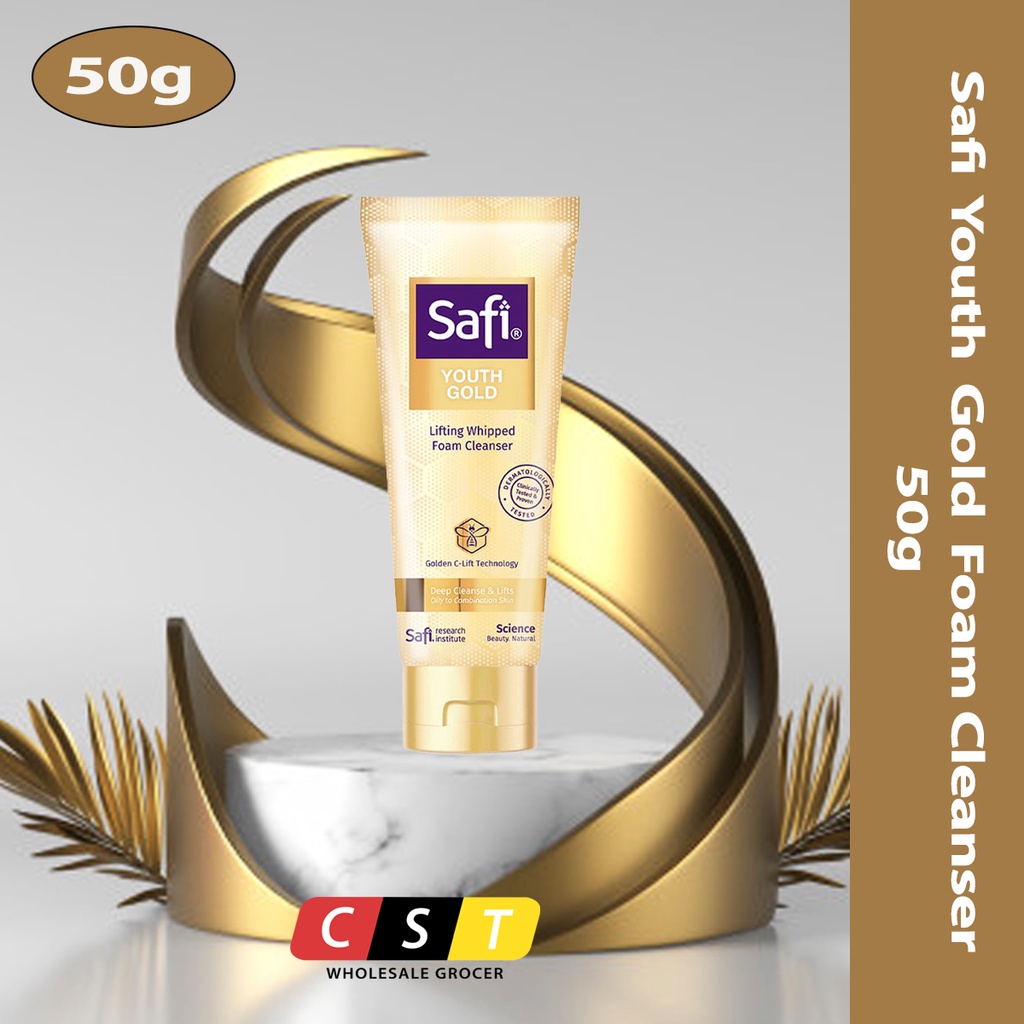 Safi Youth Gold Lifting Whipped Foam Cleanser 50g | Shopee Malaysia