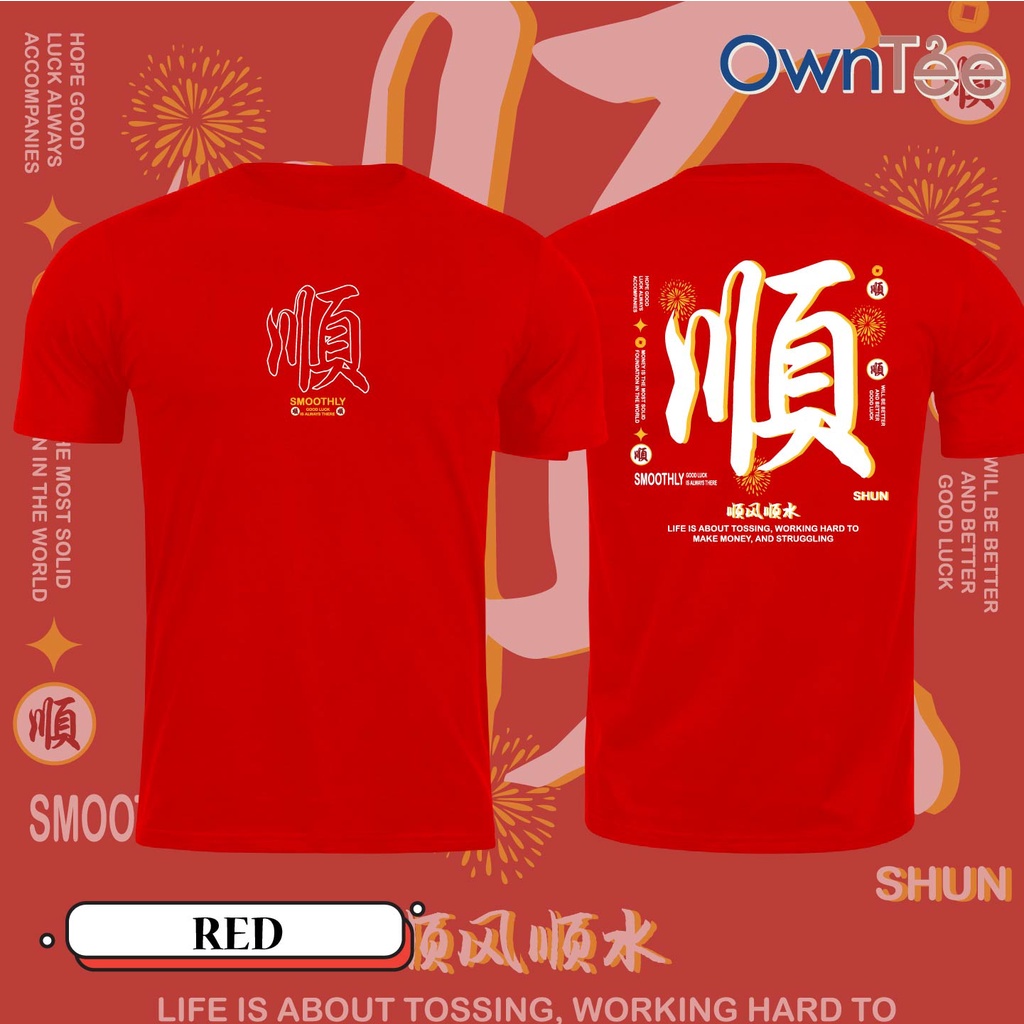 CNY 2024 Dragon Year Tshirt CNY 41 顺 Happy Chinese New Year Family Tee ...
