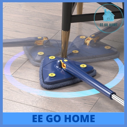 Self Twist Mop Hands Free Squeeze Triangle Mops Rotatable Flat Mop ...