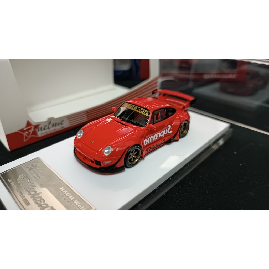 Fuelme Pocket Garage Porsche 911 (993) RWB Medusa 1/64 Diecast Resin ...