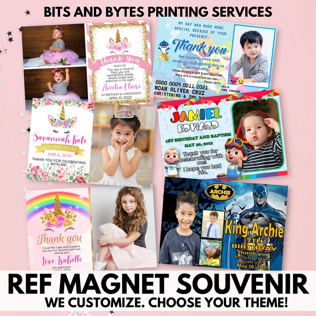 CUSTOMIZED REF MAGNET SOUVENIR - ANY THEME DESIGN | Shopee Malaysia