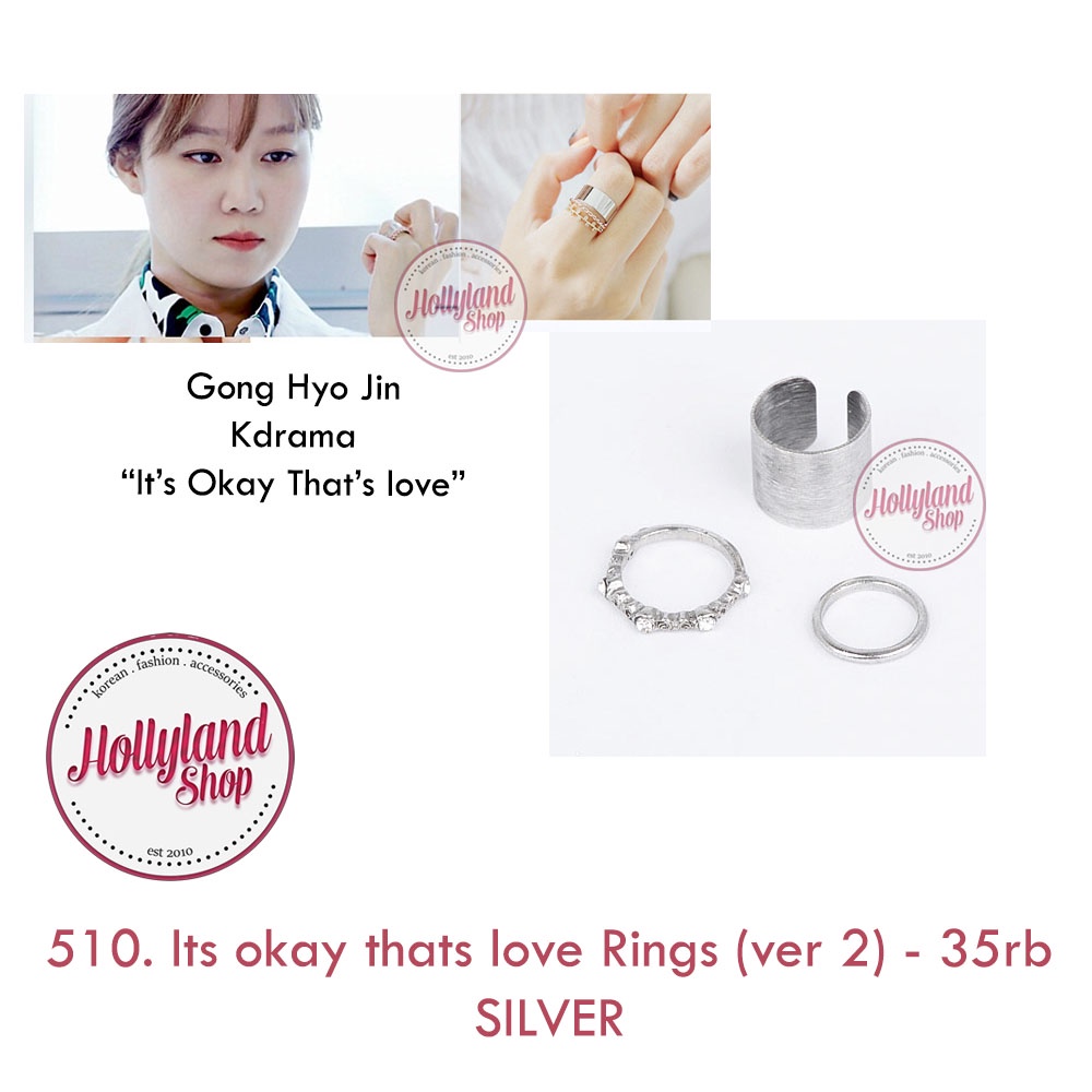 Ring (065 - 856) Ring KPOP Korean BTS Gong Hyojin FX Krystal Victoria ...
