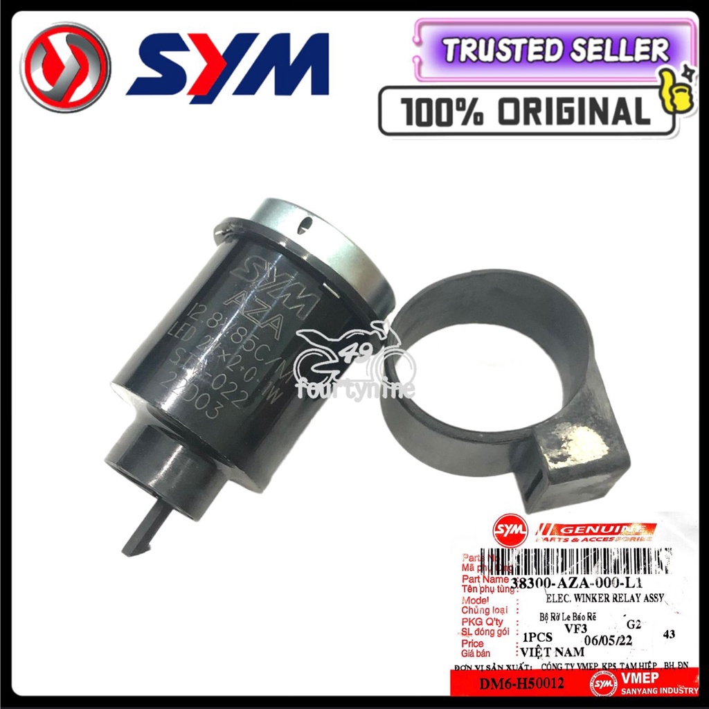 100% ORIGINAL VF3I 185 SIGNAL RELAY WINKER RELAY 38300-AZA-000 | Shopee ...