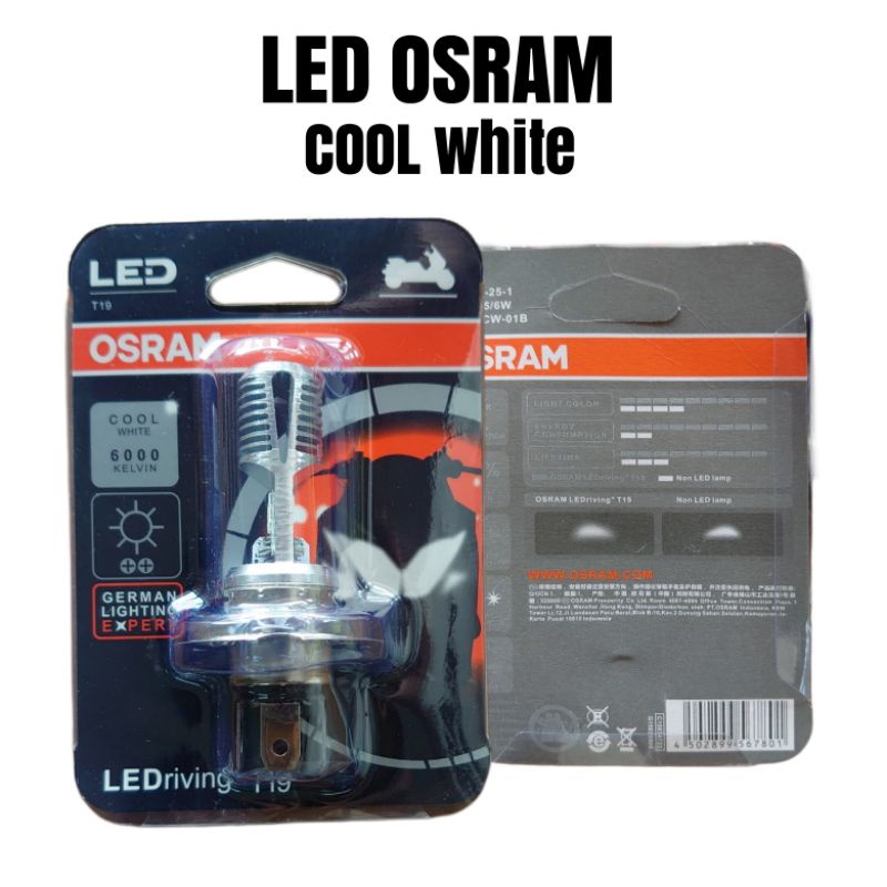 LED OSRAM Universal H4 High Quality Cool White | Shopee Malaysia