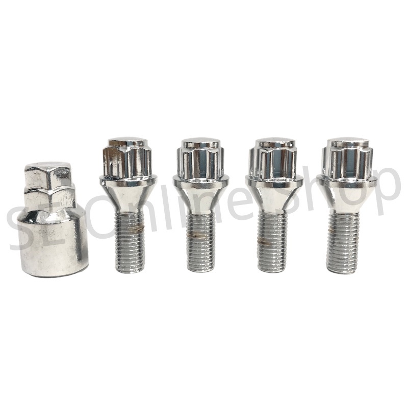 Mercedes,BMW Wheel Lock Nut Cone Type M12X1.5 25mm,40mm BMW Wheel Nut ...