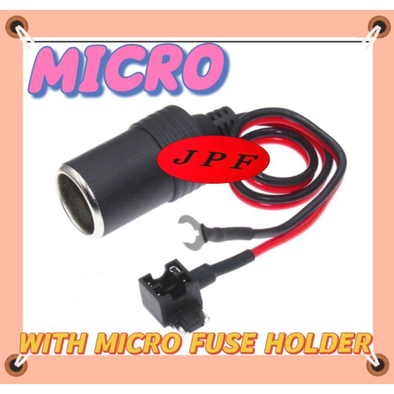 Ready stock Car Socket Lighter Female 12V-24V Car cigar cigarette auto ...