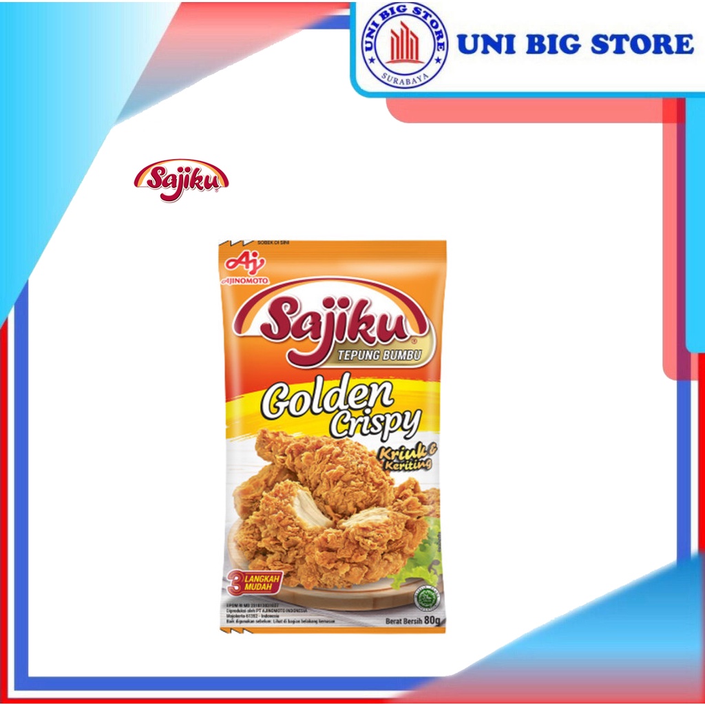 Sajiku Golden Crispy Seasoned Flour 80 gr | Shopee Malaysia