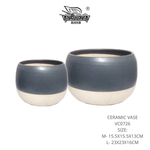 PASU ORKID / CERAMIC VASE / FLOWER POT / PASU SERAMIK / PASU GUBAHAN ...
