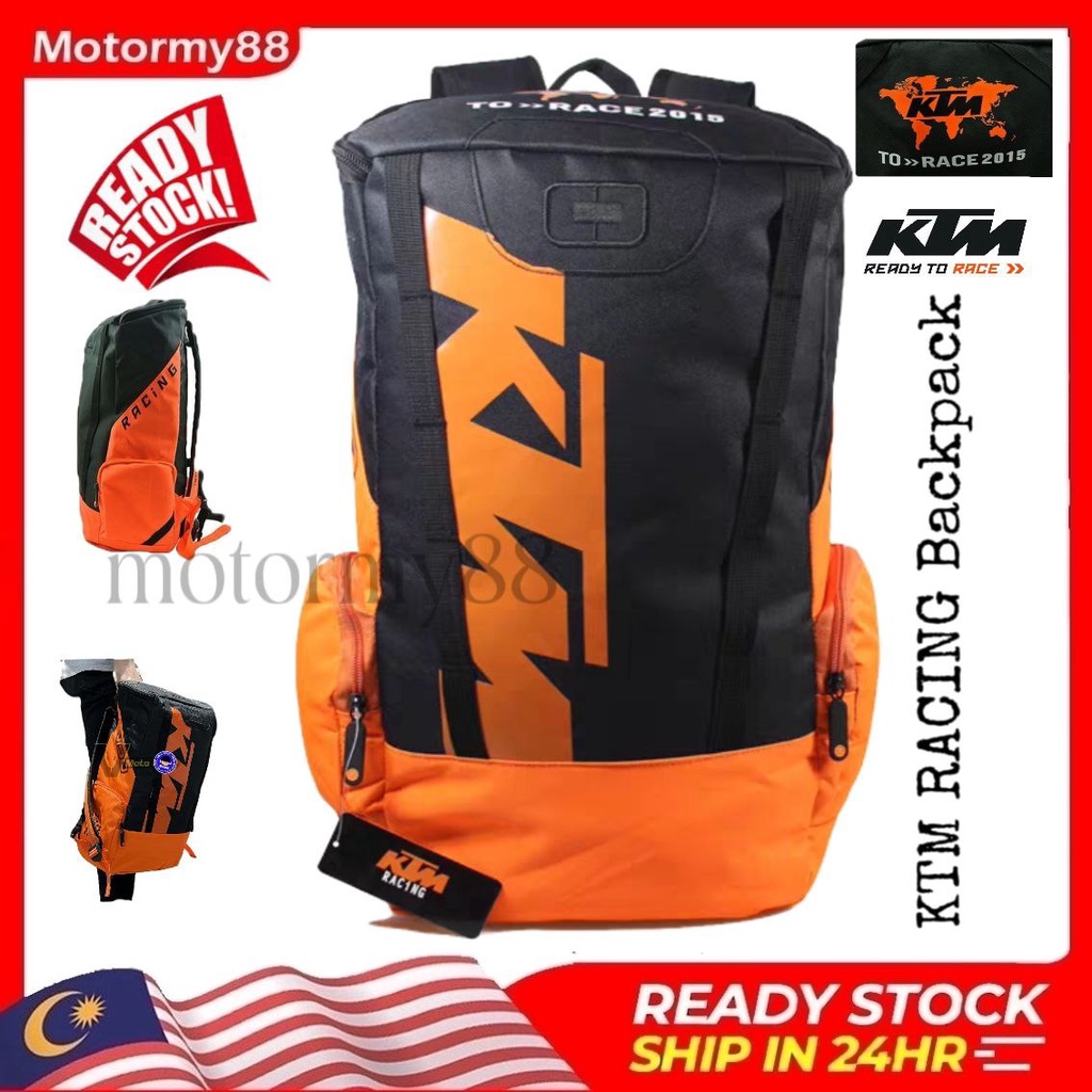 Racing Motor backpack waterproof KTM backpack riding bag begpack ...