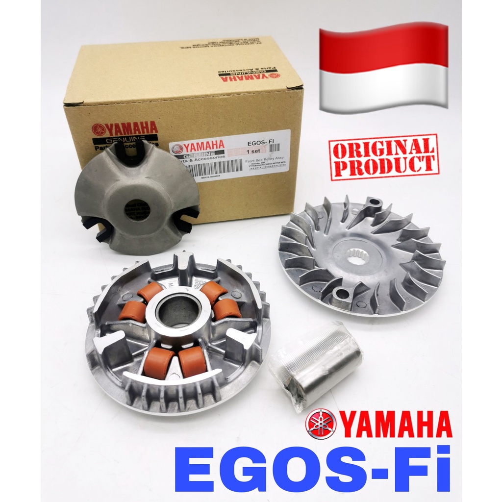 Pulley Set Yamaha Ego Fi Scooter Front Rear Indonesia Original Pully ...