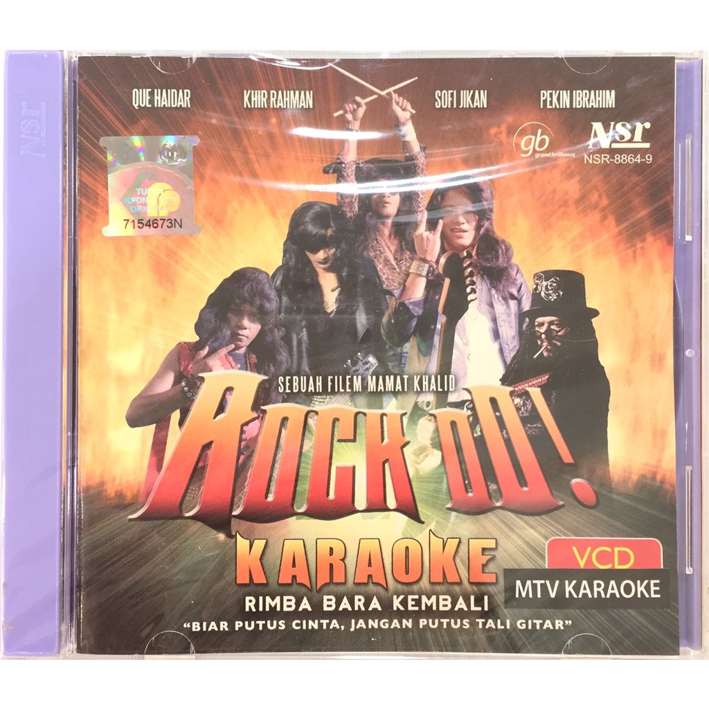 Rock Oo! (MTV KARAOKE VCD) | Shopee Malaysia