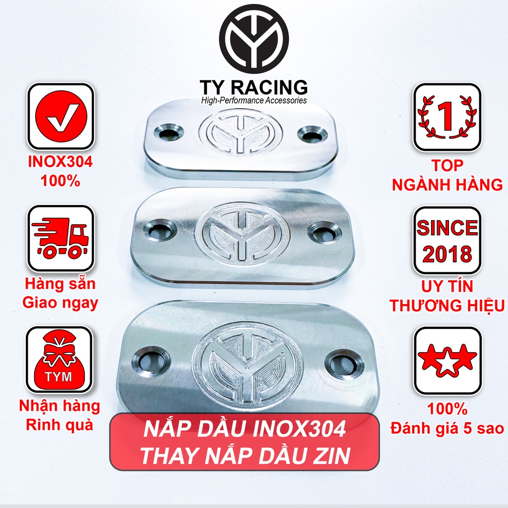 Cnc 304 stainless steel oil cap replaces ZIN oil cap for standard ...