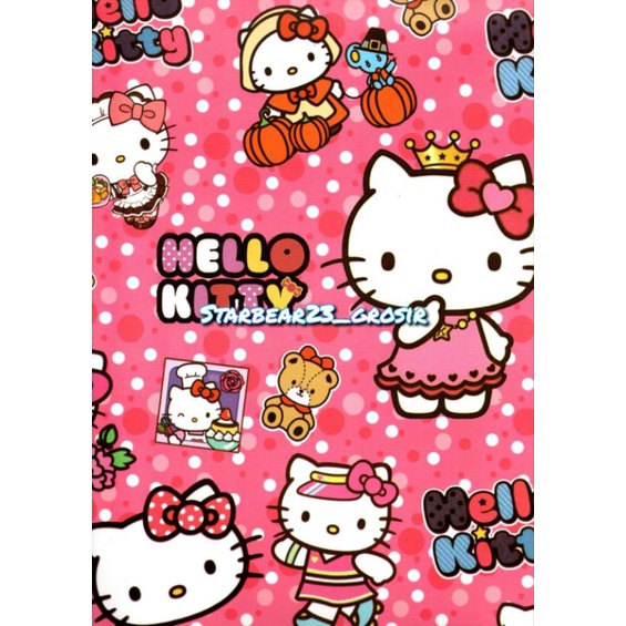 Sweet Pink Hello Kitty wrapping paper | Shopee Malaysia