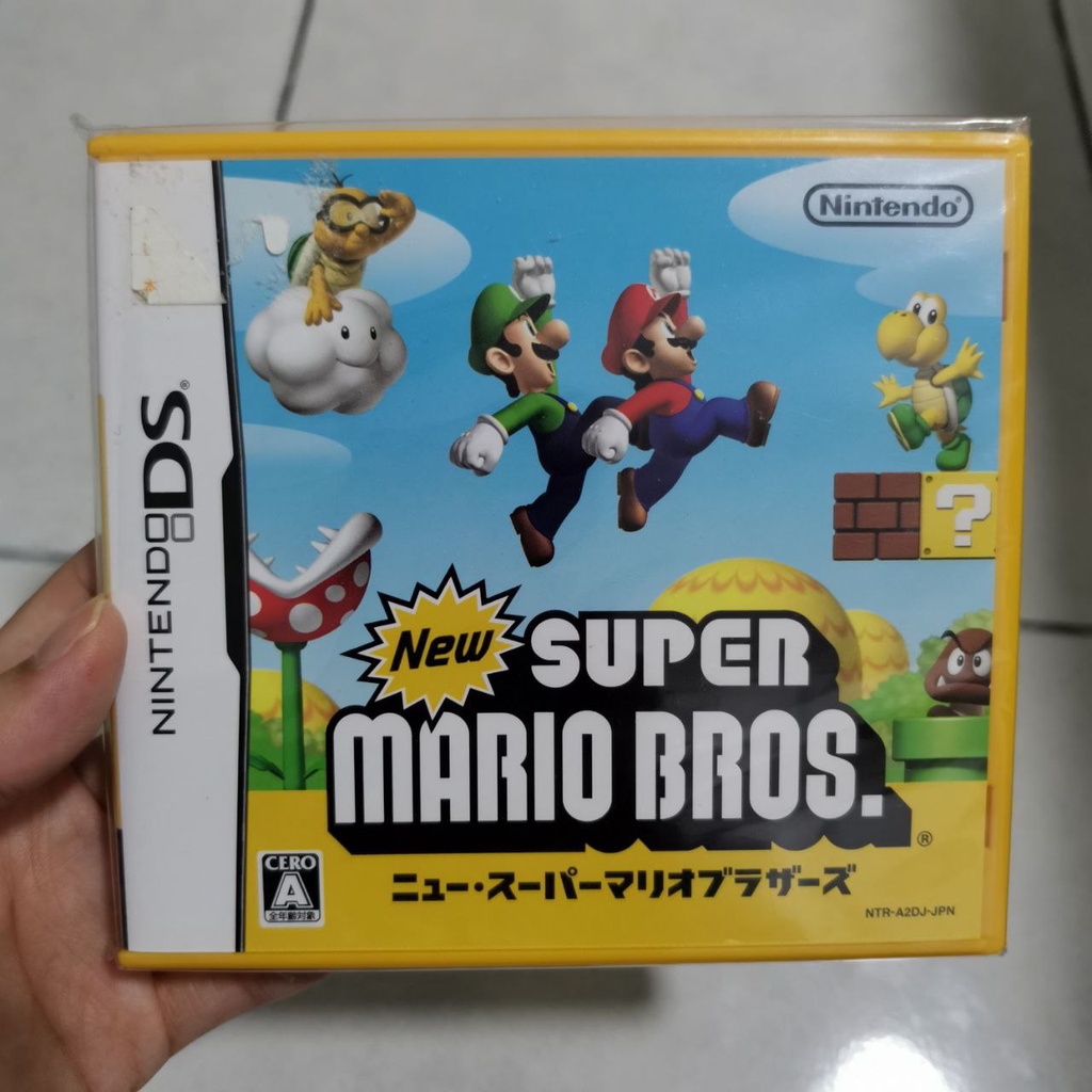 (NEW Item with original seal) Nintendo DS New Super Mario Bros ...