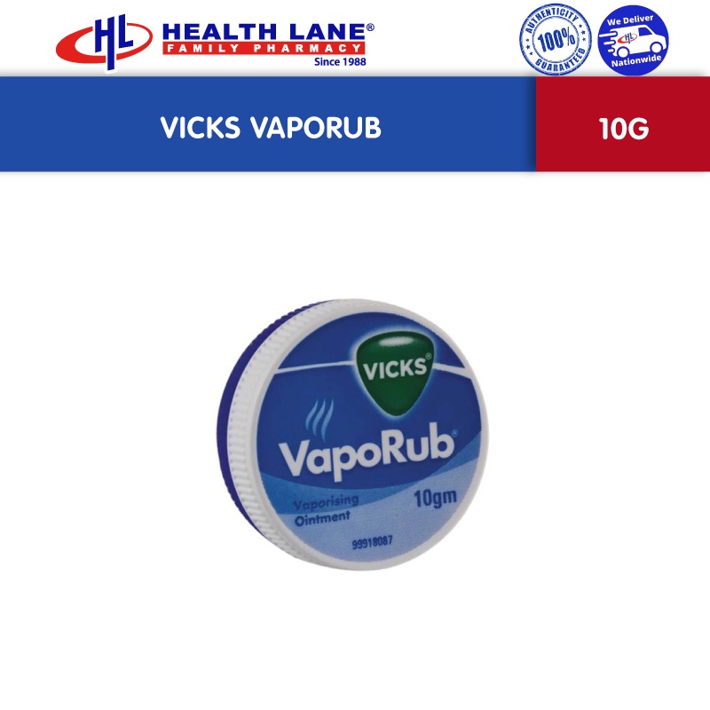 VICKS Vaporub (10g) | Shopee Malaysia