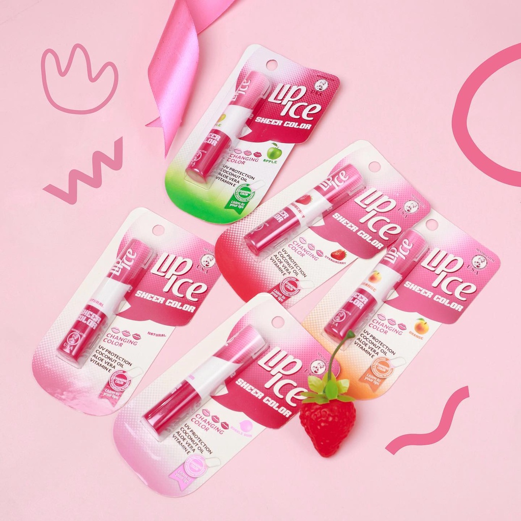 Lip ICE SHEER COLOR Lip Balm - 2.2gr | Shopee Malaysia