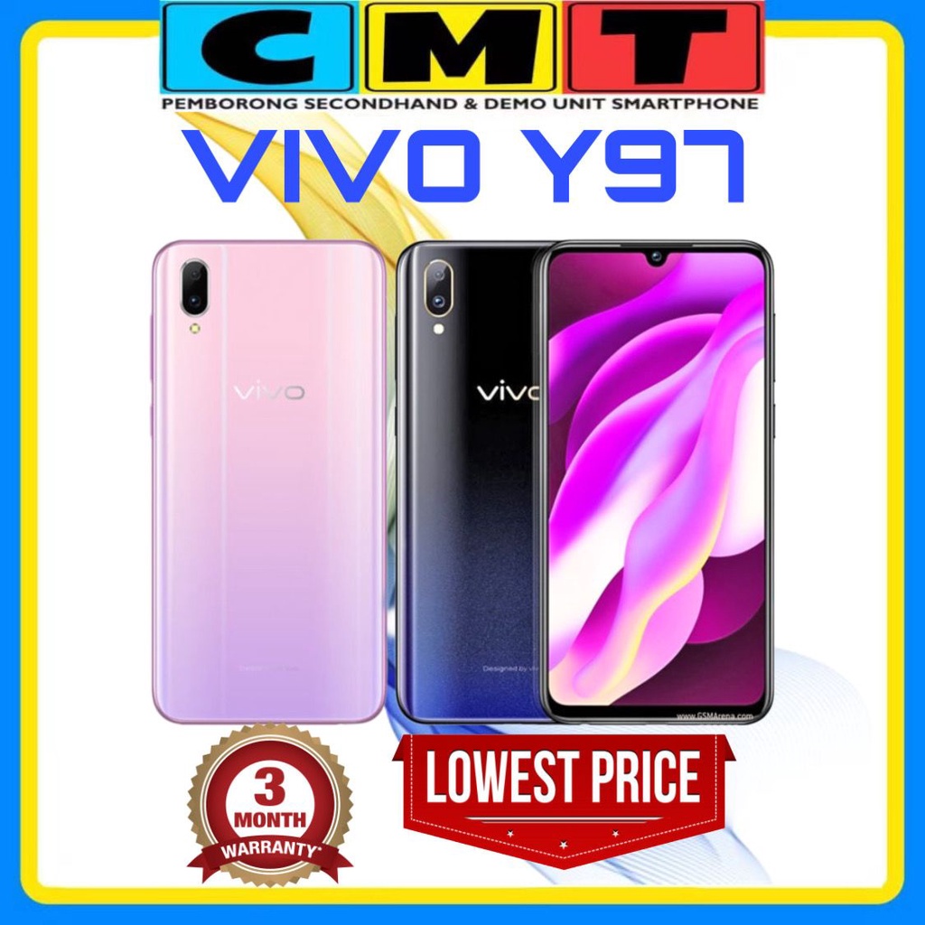 [READY STOCK] VIVO Y97 4+128GB Android 8.1 Helio P60 (12nm) Gaming ...