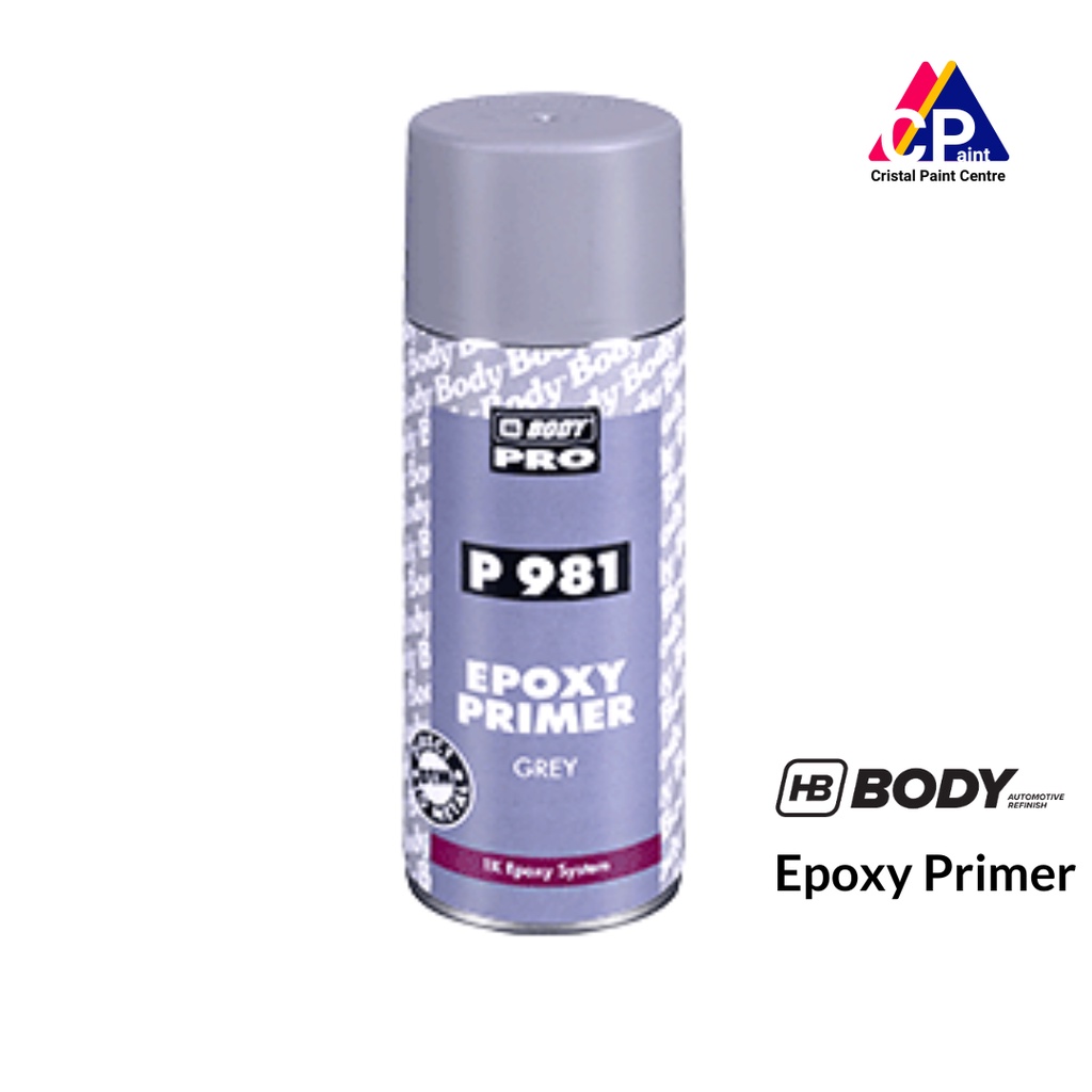 HB Body P981 Epoxy Primer (Grey) 400ml | Shopee Malaysia