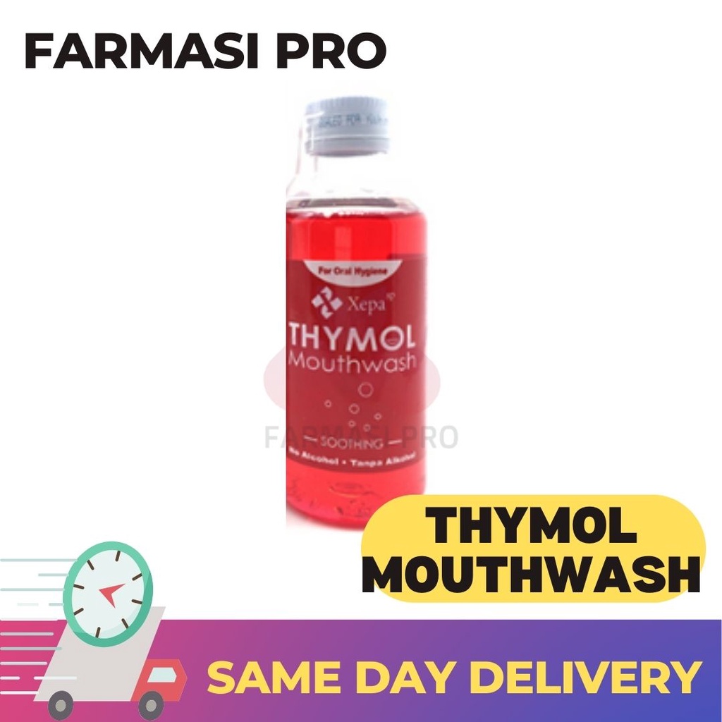 (READY STOCK) THYMOL MOUTHWASH 60ML | Shopee Malaysia