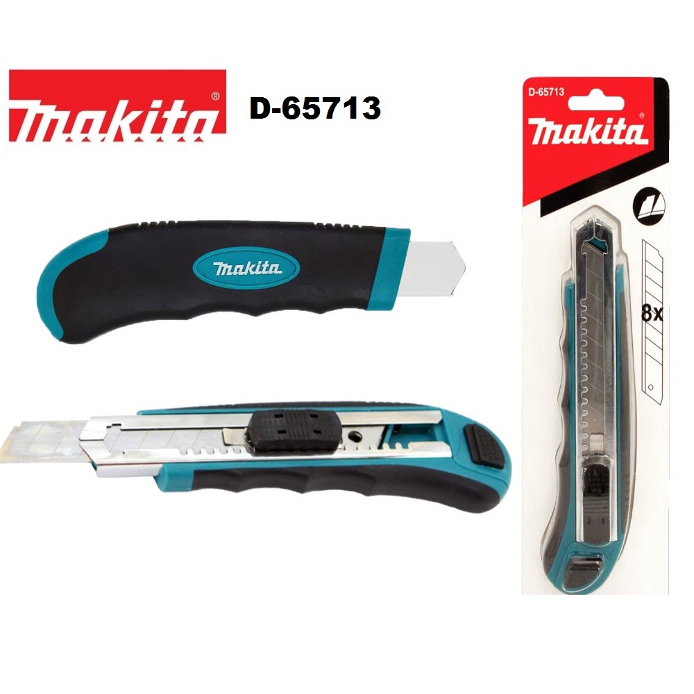 MAKITA Cutter Snap Off Knife (8 Blades) D-65713 | Shopee Malaysia