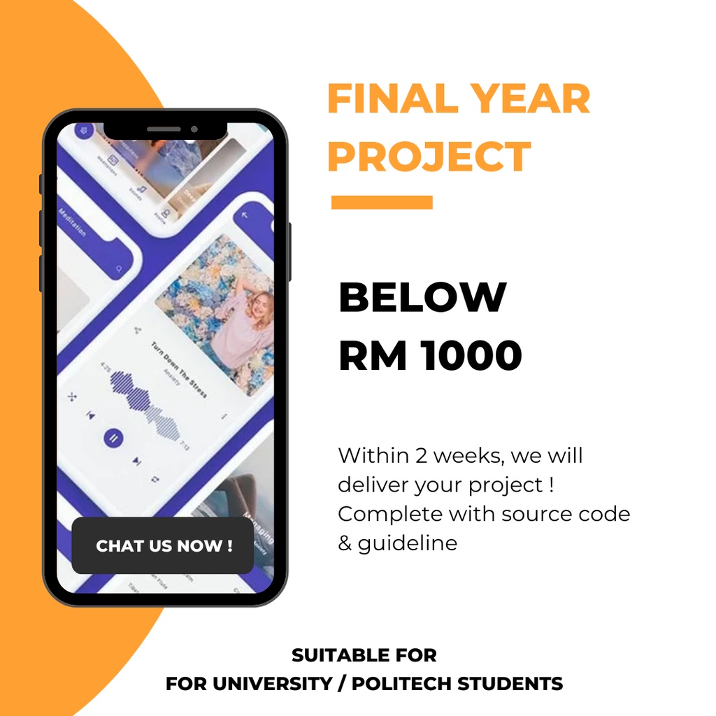 Final Year Project (Software) - Easy | Shopee Malaysia
