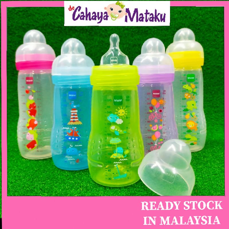 Botol susu wideneck(BABY BOTTLE) MAM/ wideneck milk bottle (BABY BOTTLE ...