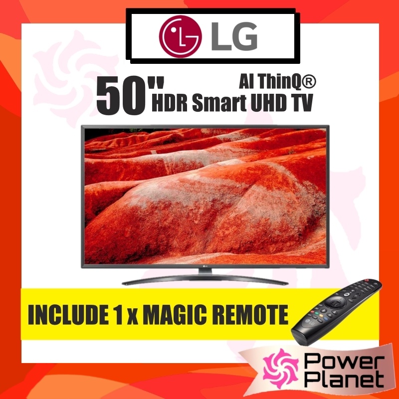 LG TV 50UM7600 50 HDR Smart UHD TV 50UM7600PTA ( Include Magic Remote ...