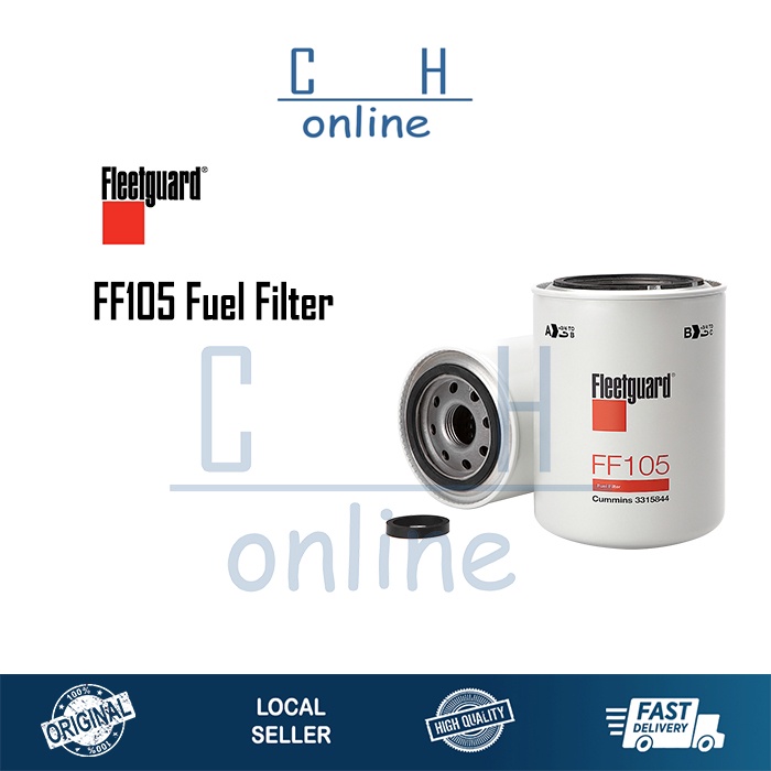 Fleetguard FF105 Fuel Filter / FF105 油咯 | Shopee Malaysia