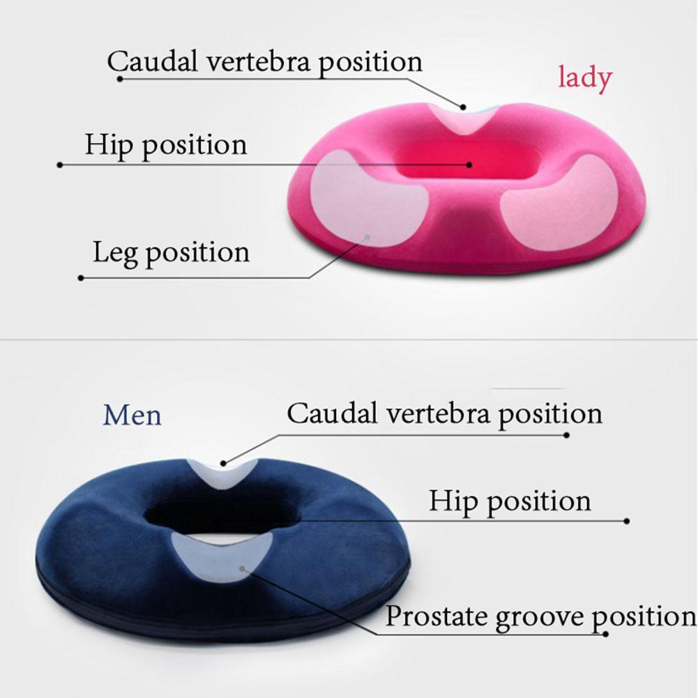 Donut Pillow Hemorrhoid Seat Cushion Tailbone Coccyx Orthopedic Medical ...