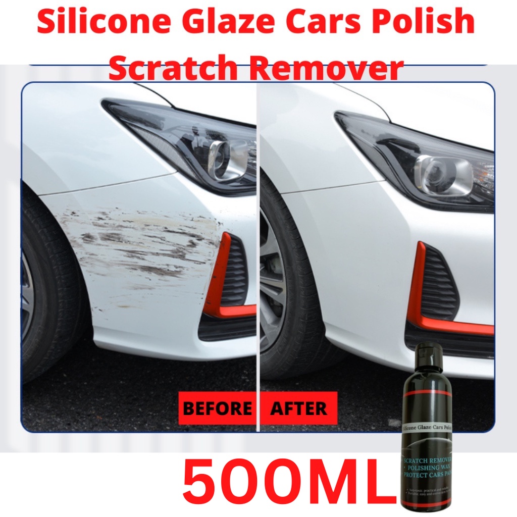 Silicone Glaze Cars Polish Scratch Remover wax protect paint Penggilap ...