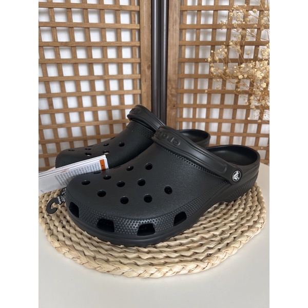 Crocs Classic Black size M9/W11 (42-43) | Shopee Malaysia