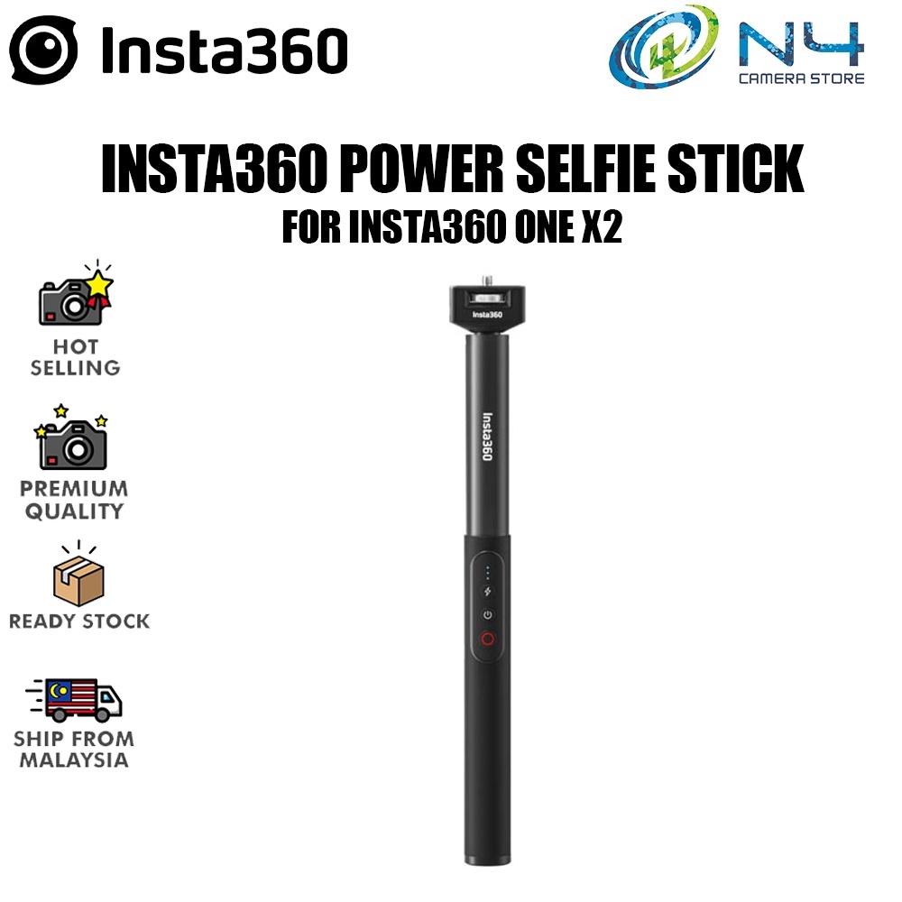 Insta360 Power Selfie Stick For X3 One X2 One Rs Action Camera