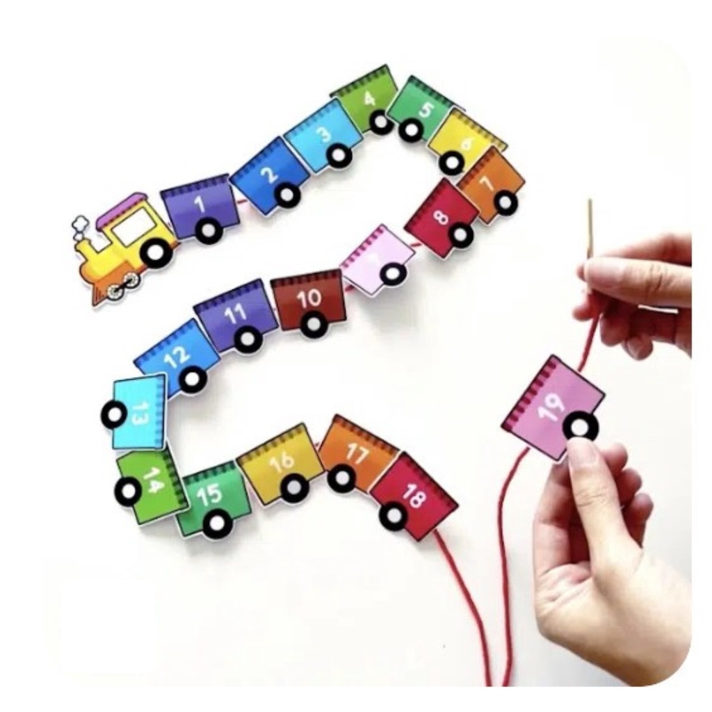 PDF] 004 Train Number games Preschool Kids Activity Printable PDF ...