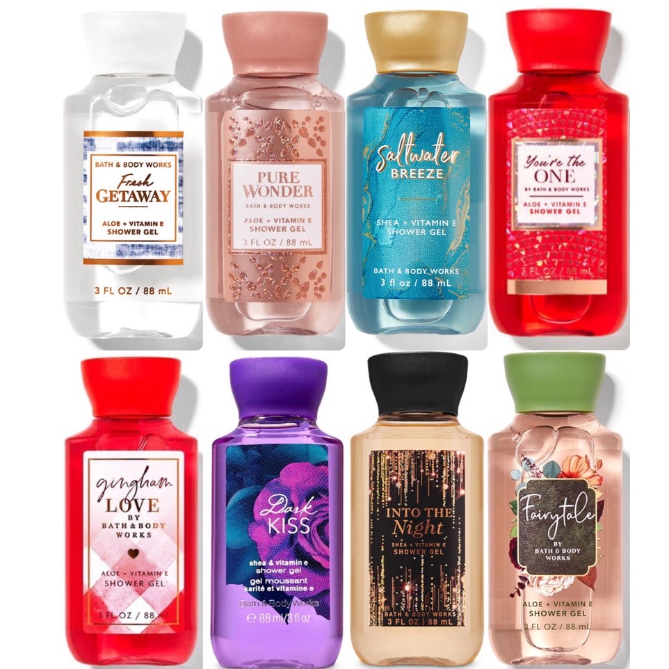 ‼️READYSTOCK‼️Bath & Body Works BBW Travel Shower Gel 88ml | Shopee ...