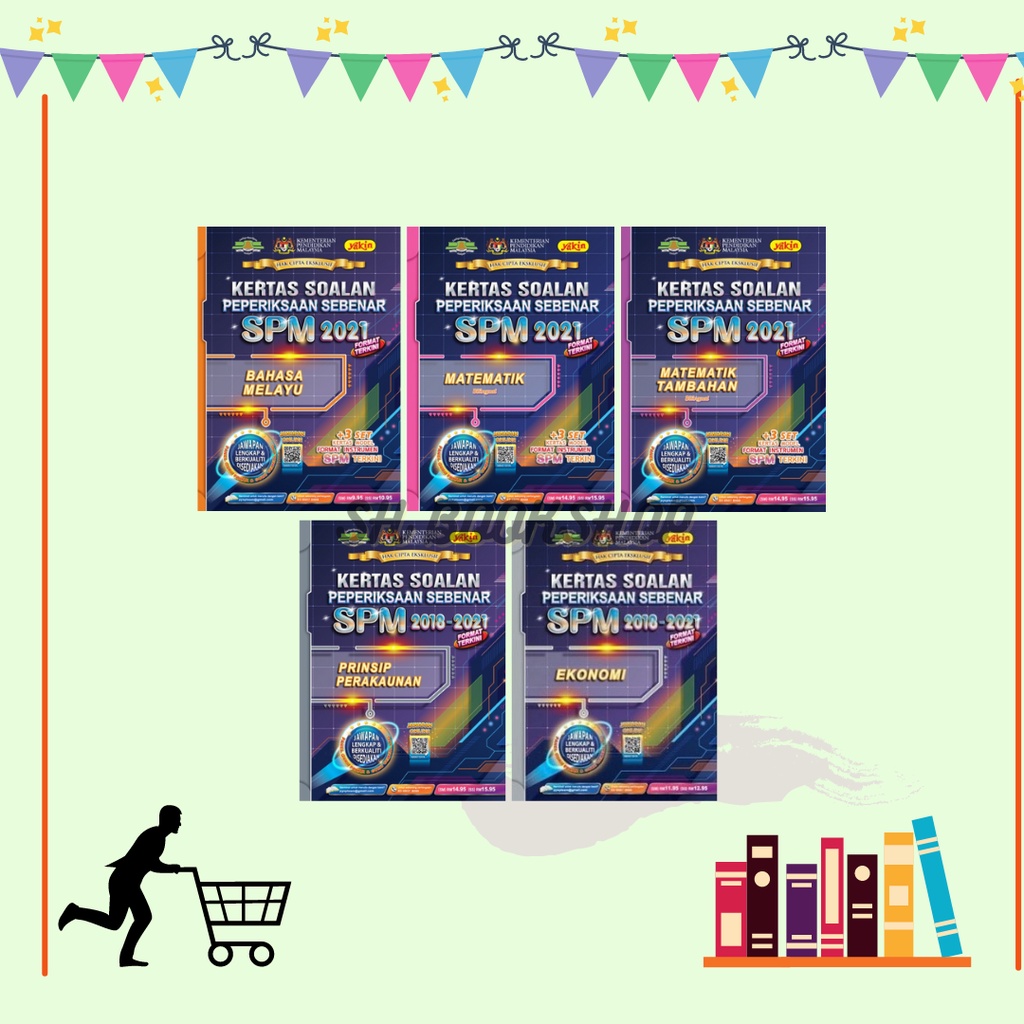 Edisi 2020/2022- Past Year SPM 2015-2019/2021 Kertas soalan Peperiksaan Sebenar SPM | Shopee ...