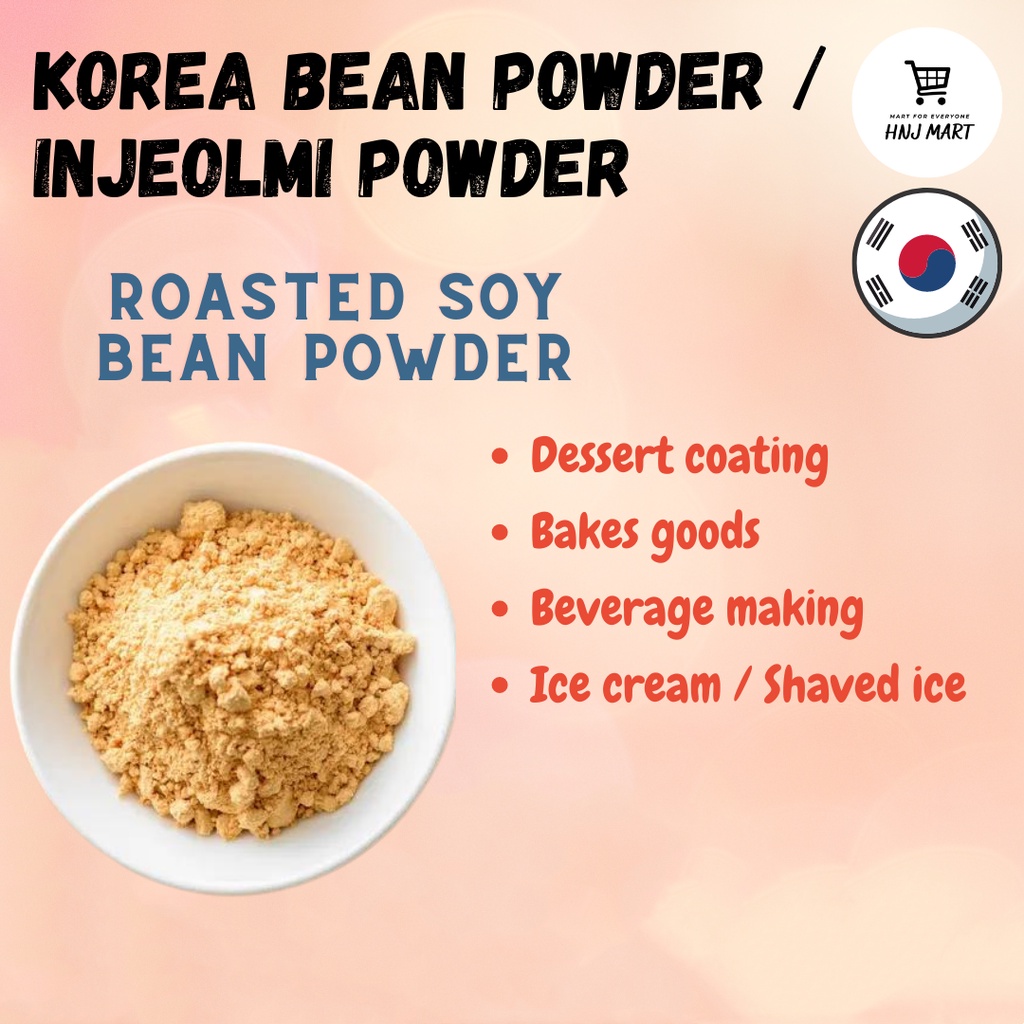 Korea Bean Powder / Injeolmi Powder (Roasted / Unroasted) Soybean ...