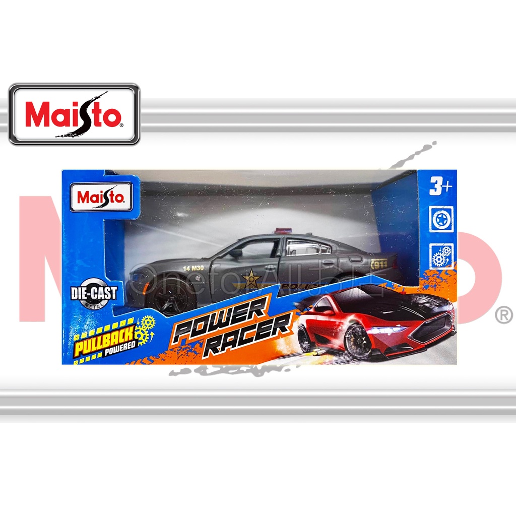 Maisto DODGE CHARGER SRT HELLCAT Police Grey Racing Sports 36 43 ...