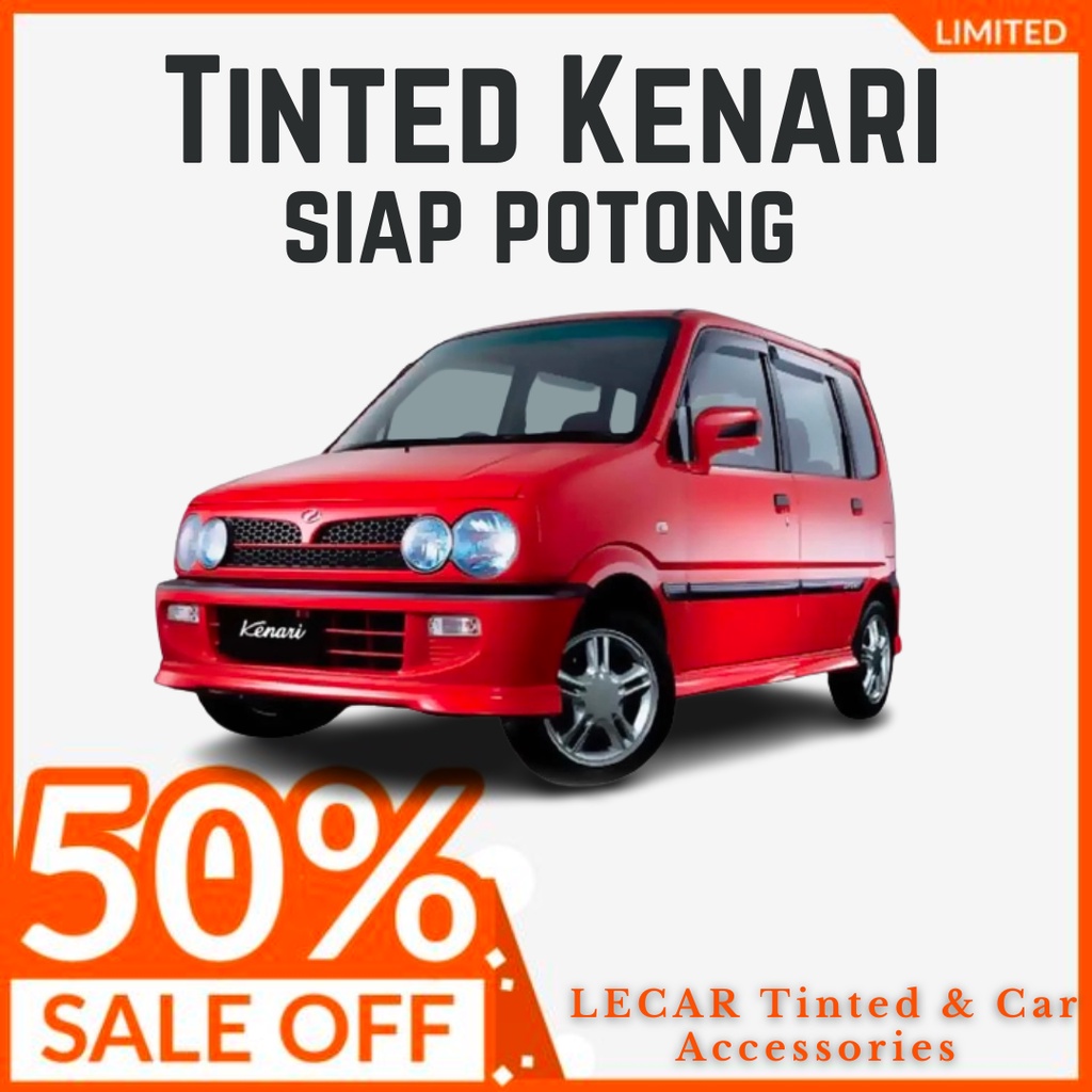Tinted Perodua Kenari siap potong / tinted kereta/ car accessories ...