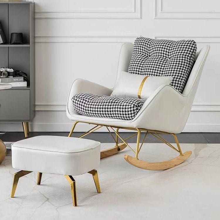 [PRE ORDER] Nordic Italian Minimalist Single Rocking Chair lazy Chair ...